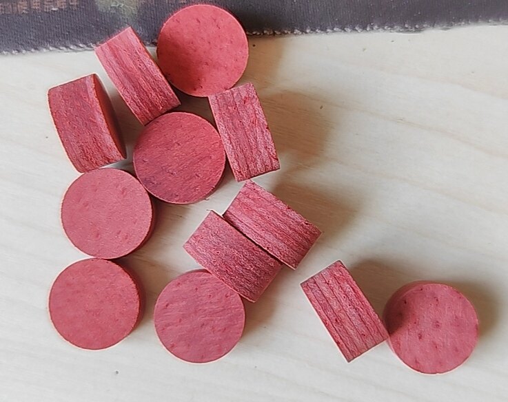红色皮头大头杆14mm台球杆皮头杆头中性硬度标价是一颗单价