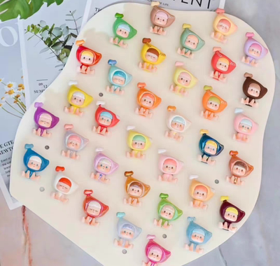 正版不二4.0蕉小可爱系列萌粒潮玩盲盒可爱摆件礼物盲袋手办公仔