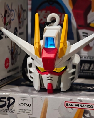 正版BANDAI万达SD高达头像挂件盲盒摆件手办男生礼物潮流玩具公仔