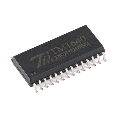 原装正品 TM1640(TA2103)新版本 SOP-28 LED驱动控制IC