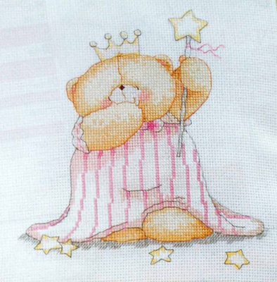 皇冠 小小鱼ANC十字绣套件Cross225-12卡通【童话】安德鲁摘星