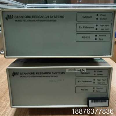 斯坦福SRS FS725铷钟频率标准，美国原装进口，功能完好议价