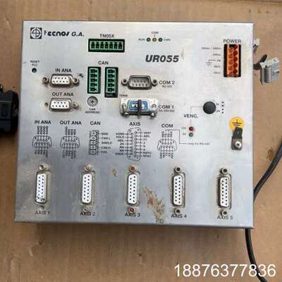 拆机++TECNOS+G.A.银瑞玻璃切割机控制器UR055议价