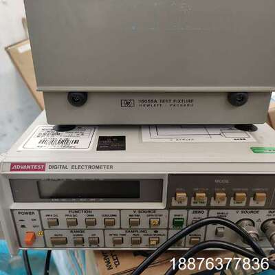 爱德万静电计TR8652，探头16054A，实物图，议价，不议价