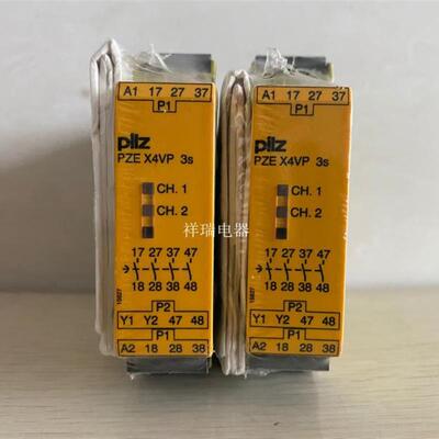 全新Pilz安全继电器 PZE X4VP 订货号777583