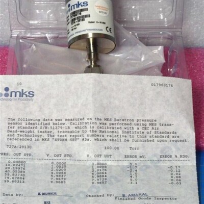 AMAT 1350-00611 MKS 727A-29130 BARATRON HEATED 100 订货