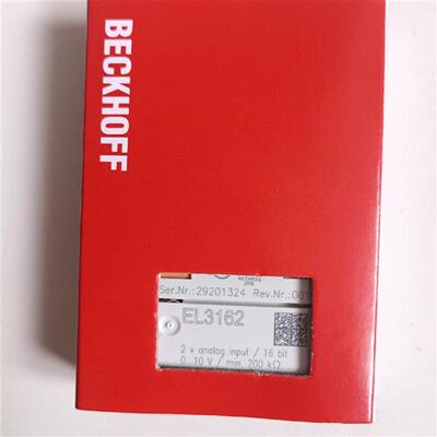 Beckhoff EL3161 EL3162 EL3164 EL3174 EL3182 模拟量模块