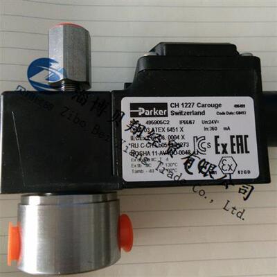 美国PARKER电磁阀两位三通防爆阀71335SN2AVJ1-495905C2 24VDC