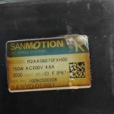 R2AA08075FXH00伺服电机成色漂亮保修3个月 议价