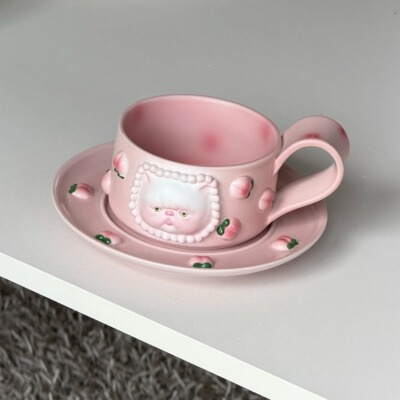 桃桃杯LIUXINYU陶瓷手工