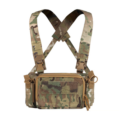 D3CRM战术胸挂背心肚兜消光面料