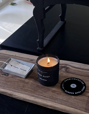 韩国ins网红COSMIC MANSION天然大豆香薰蜡烛室内香薰160G礼盒装