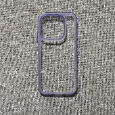 高级紫色无背板纯边框适用小米POCO F7/F8Pro手机壳X8PRO MAX镂空散热POCOX7超薄X6/F6框架条F5PRO简约超薄套