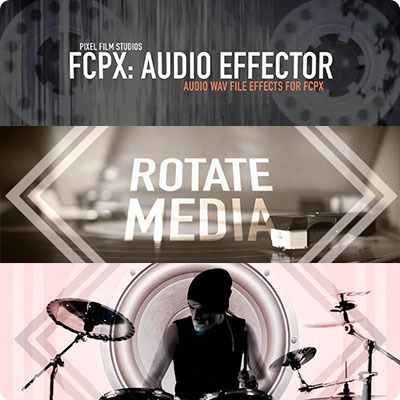 Final Cut Pro X 插件 Audio Effector 音频效果器 for FCPX滤镜
