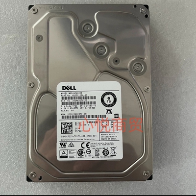 DELL戴尔 MG04ACA600E 0KP22D 6T 3.5寸 7.2K SATA 服务器硬盘