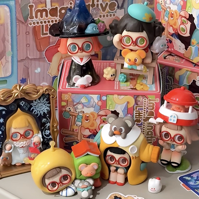 现货Pepper小佩卜奇思妙想小帽子盲盒潮玩摆件女周边可爱手办