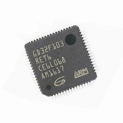 原装GD32F103RET6 LQFP-64 ARM Cortex-M3 32位微控制器-MCU芯片