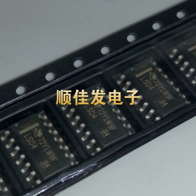贴片 SN74LS04D 74LS04DR LS04 SOP-14 十六进制逆变器3.9MM 10个
