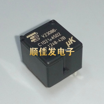 V23086-C1021-A502 荣威350宝马3系喇叭继电器4脚位 全新原装进口