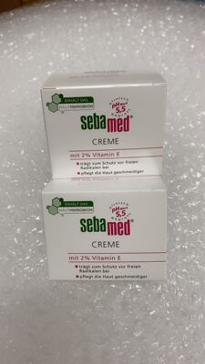德国直邮sebamed施巴水乳+2%VE保湿水份面霜 75ml 细腻补水现货