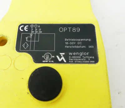 WENGLOR OPT89 Reflextaster -used-