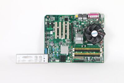 研华AIMB-766 REV：A2工业主板，配有4GB Ram和IO板