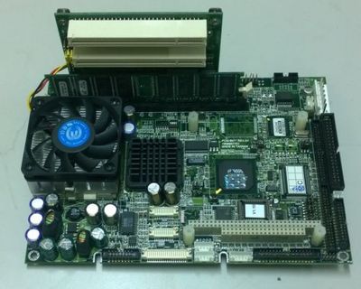 ADVANTECH PCM-9577 PIII 850MHz 256MB SBC，PCM-120,256MB CF（