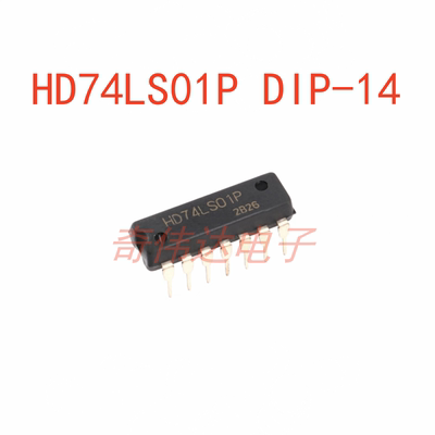 HD74LS01PDIP-14集电极开路
