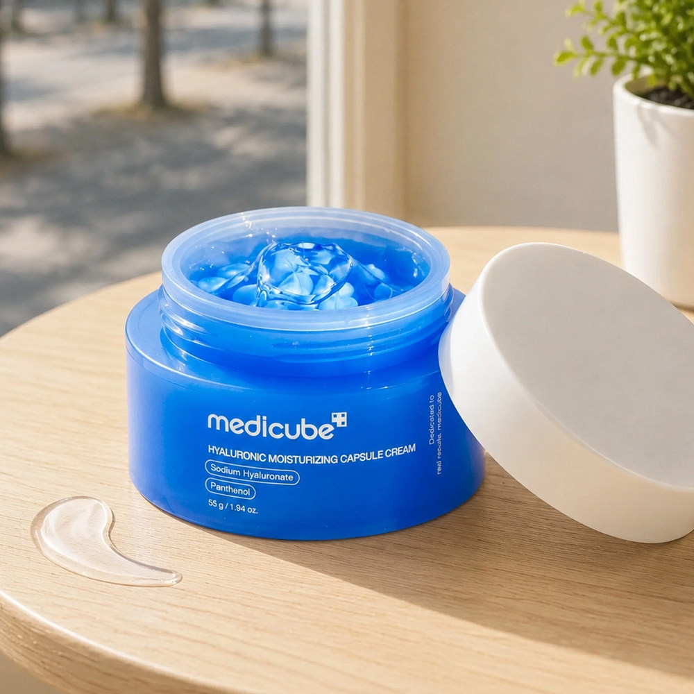 美蒂秋芙medicube玻尿酸胶囊凝霜冬天皮肤干燥保湿霜脸上干燥起皮