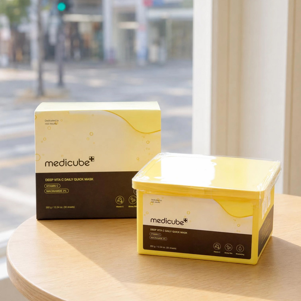 美蒂秋芙medicube维他命C面膜30片/盒 烟酰胺 改善细纹淡化