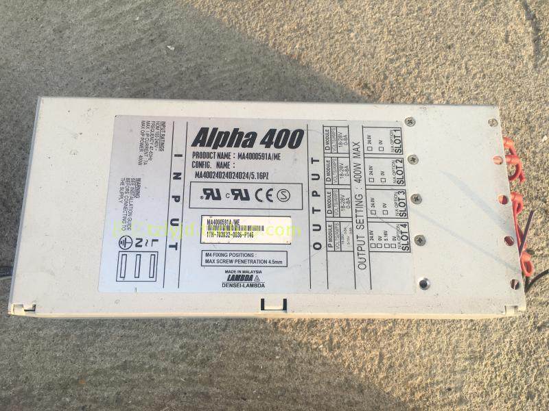 ALPHA 400 Alpha-400591A MA4000591A/ME 4路24V 400W电源_虎窝淘