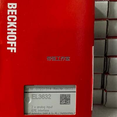 议价EL3632倍福模块 封