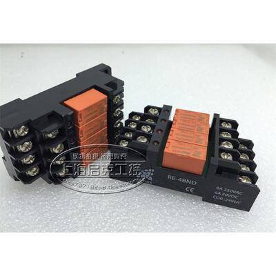 EUMAX  SCHRACK/TE泰科继电器模块 RE-4BND  24VDC库存