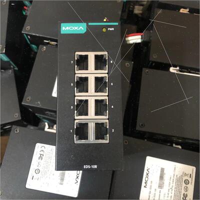 询价9摩莎MOXA EDS-108交换机 拍库存