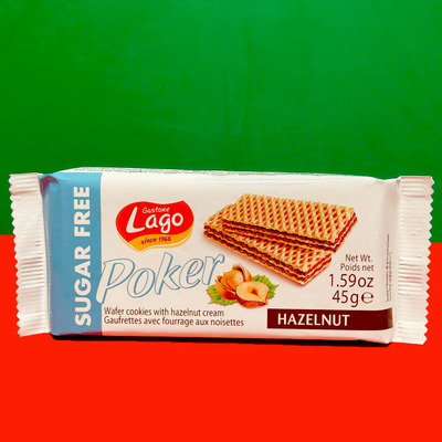 临期特价 意大利进口爱利地可可味威化饼干45g袋装下午茶休闲零食