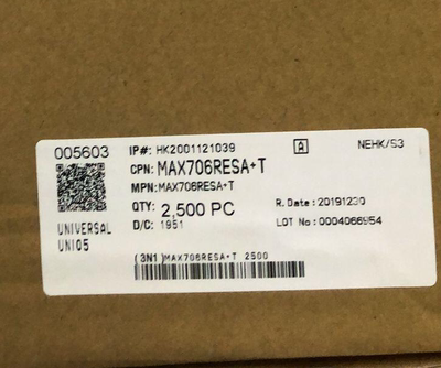 *全新原装 MAX706RESA+T 贴片 SOP8 MAX706RESA 微处理器监控器IC