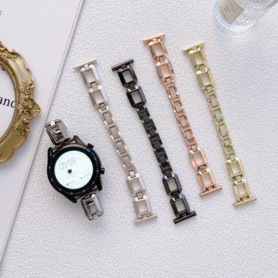 三星watch4方糖不锈钢带