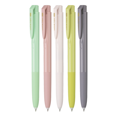 现货日本进口UNI三菱UMN-155NC限定款马卡龙色按动中性笔考试书写singo黑色签字水笔0.5mm低阻尼学生考研刷题