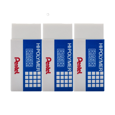 包邮pentel派通橡皮2bzeh03n制图