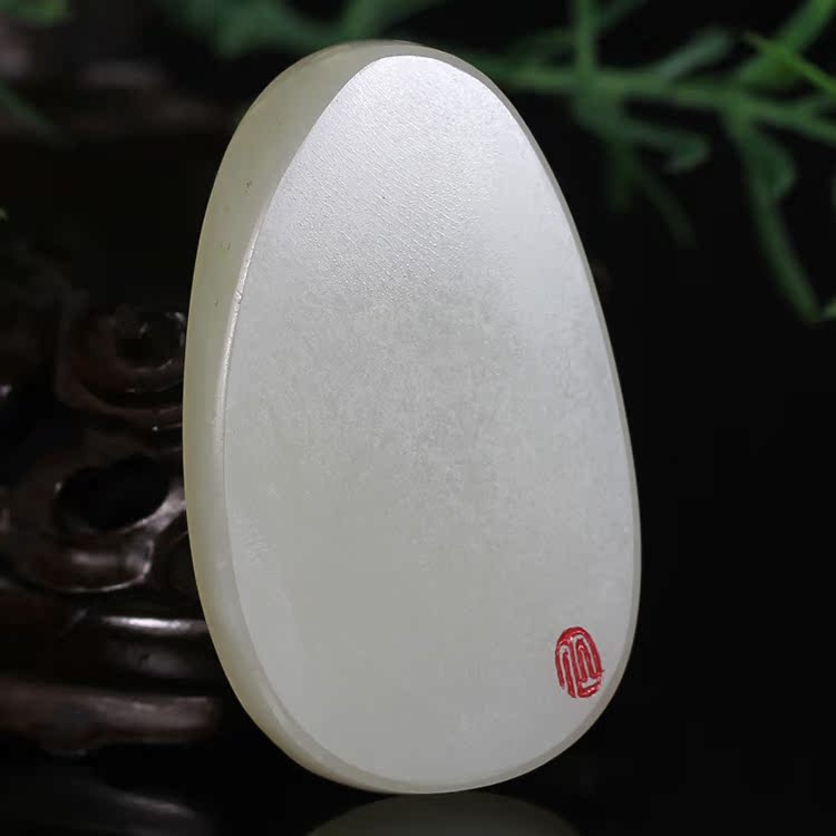 国家级玉雕大师仵孟超作品 和田玉籽料观音挂件26.71g - 阿里资产