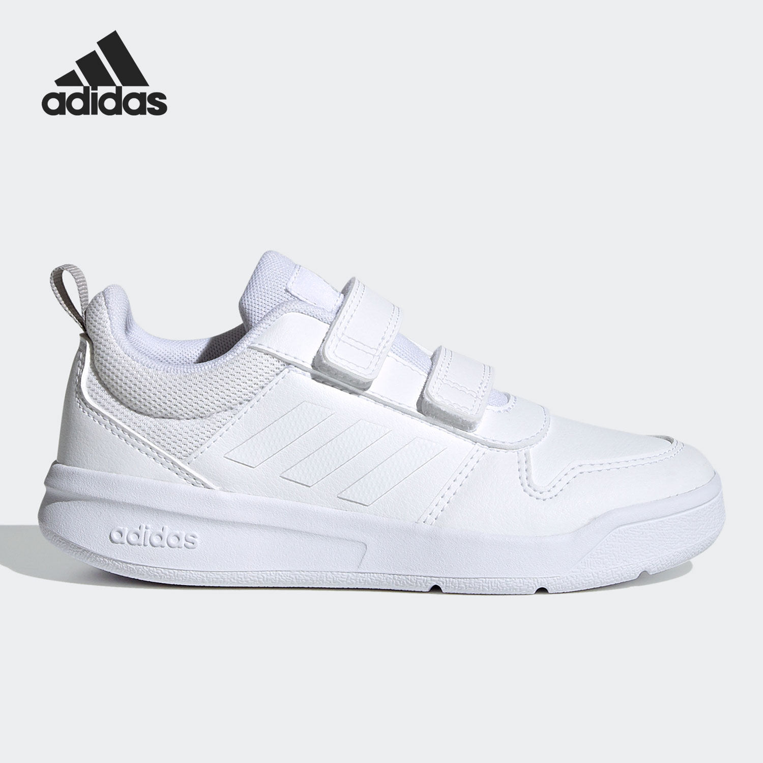 阿迪达斯新款低帮魔术贴大童运动休闲鞋 S24047巴掌_虎窝淘