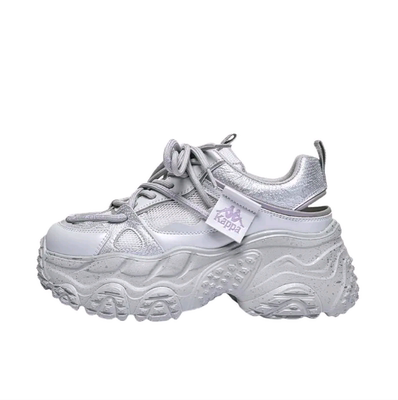 【瑕疵 39码】女Y2K复古跑鞋潮流前卫增高老爹鞋K0E45MC51J-1118A