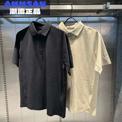 DESCENTE迪桑特Dualis系列男士都市通勤TOUGH面料防晒短袖POLO衫