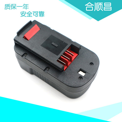 适合百得BlackDecker18VB A1718 A18往复锯砍树机电动可充电池