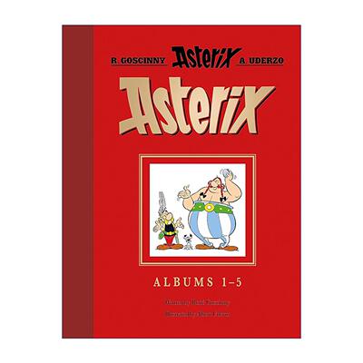 英文原版 Asterix Gift Edition: Albums 1–5 高卢英雄历险记礼盒版1-5册精装 英文版 进口英语原版书籍