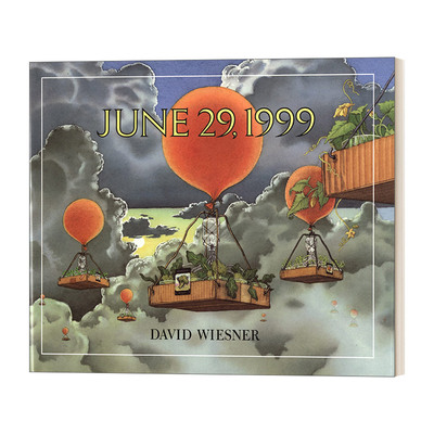 英文原版 June 29  1999  1999年6月29日 大开平装绘本 凯迪克奖作者大卫威斯纳David Wiesner 英文版 进口英语原版书籍