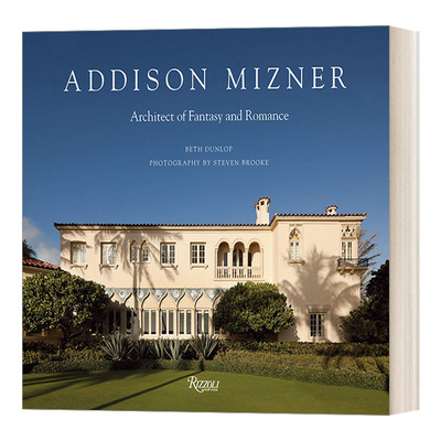 英文原版 Addison Mizner 美国南佛罗里达州棕榈滩别墅豪宅设计解析 精装艺术图册 英文版 进口英语原版书籍
