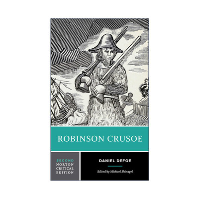 英文原版 Robinson Crusoe 鲁滨逊漂流记 第二版 诺顿文学解读系列Norton Critical Edition 英文版 进口英语原版书籍