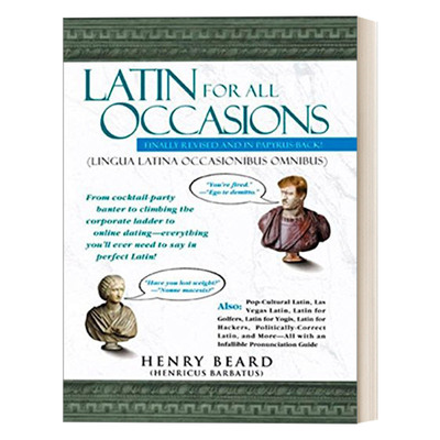 英文原版 Latin for All Occasions 适用于所有场合的拉丁语 幽默杂谈 拉丁语词典 Henry Beard 英文版 进口英语原版书籍