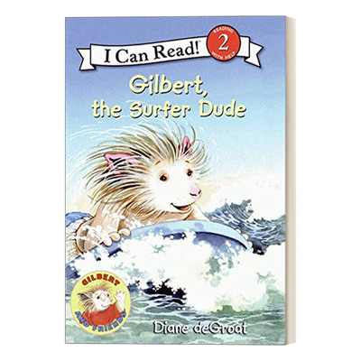 英文原版 Gilbert the Surfer Dude 冲浪小子吉尔伯特 I Can Read 2分级阅读 英文版 进口英语原版书籍